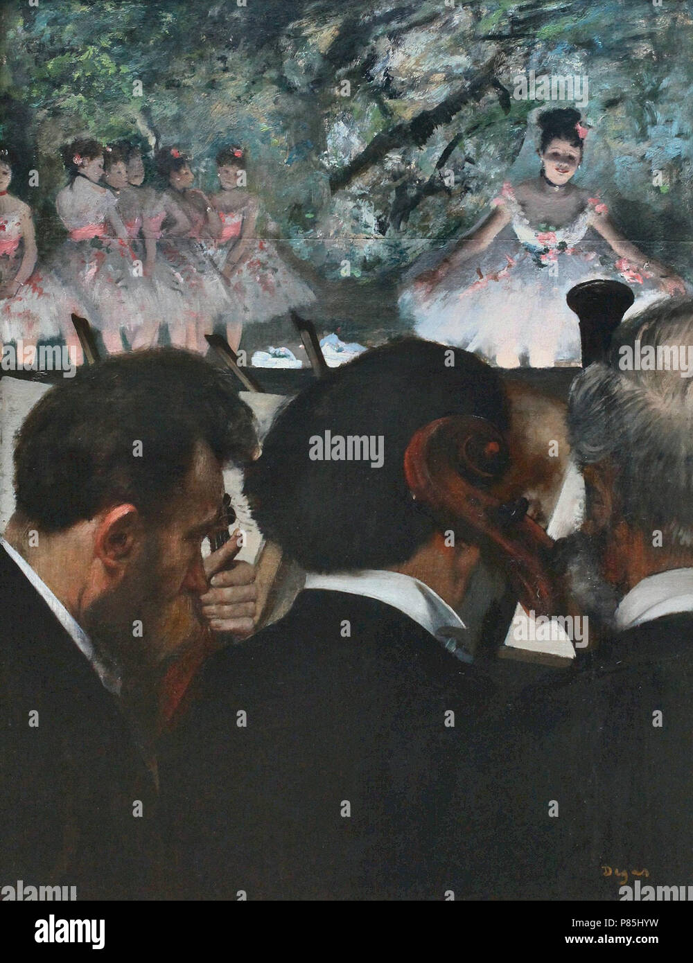 Orchestra musicians degas hi-res stock photography and images - Alamy