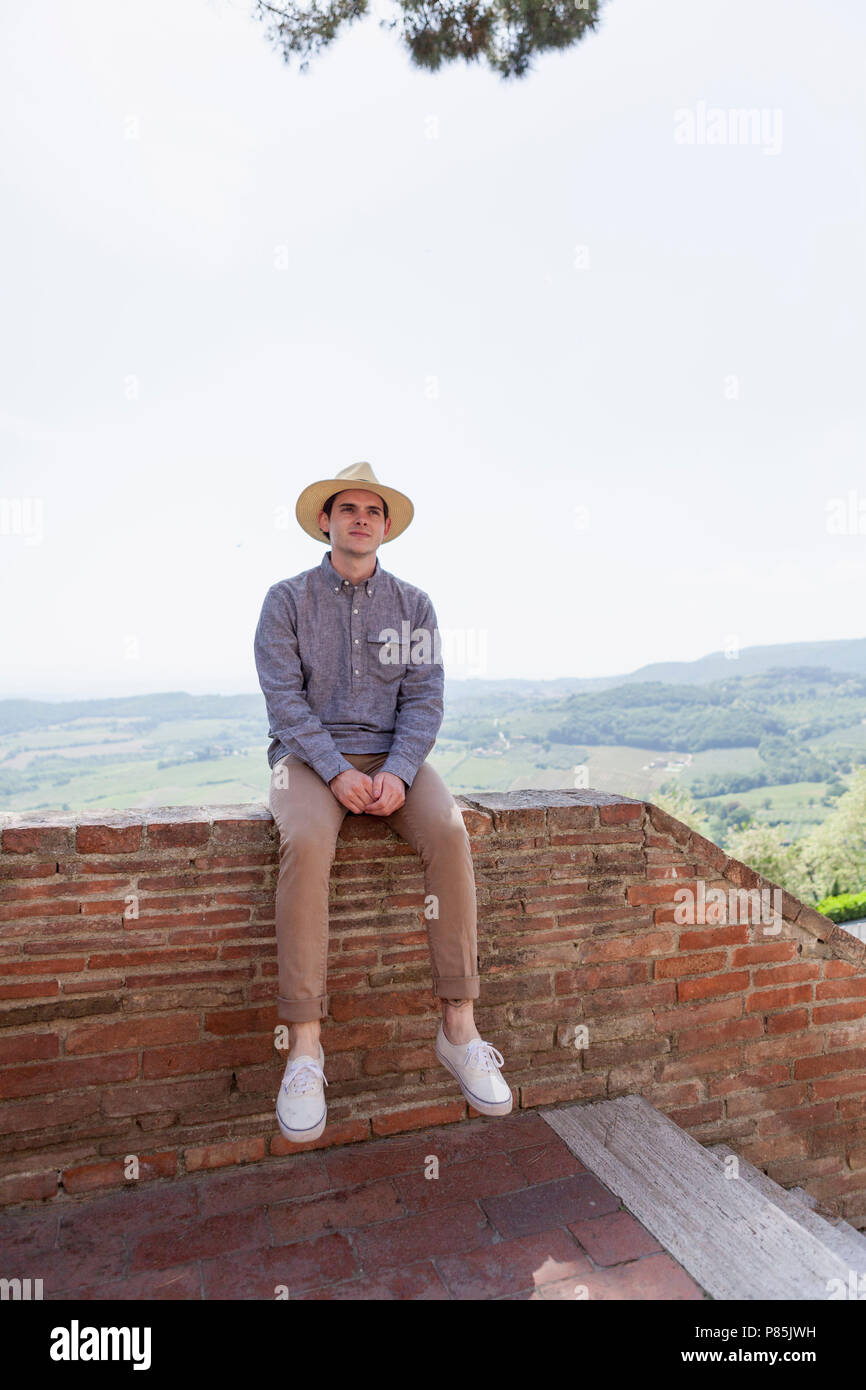 Tuscany man hi-res stock photography and images - Alamy