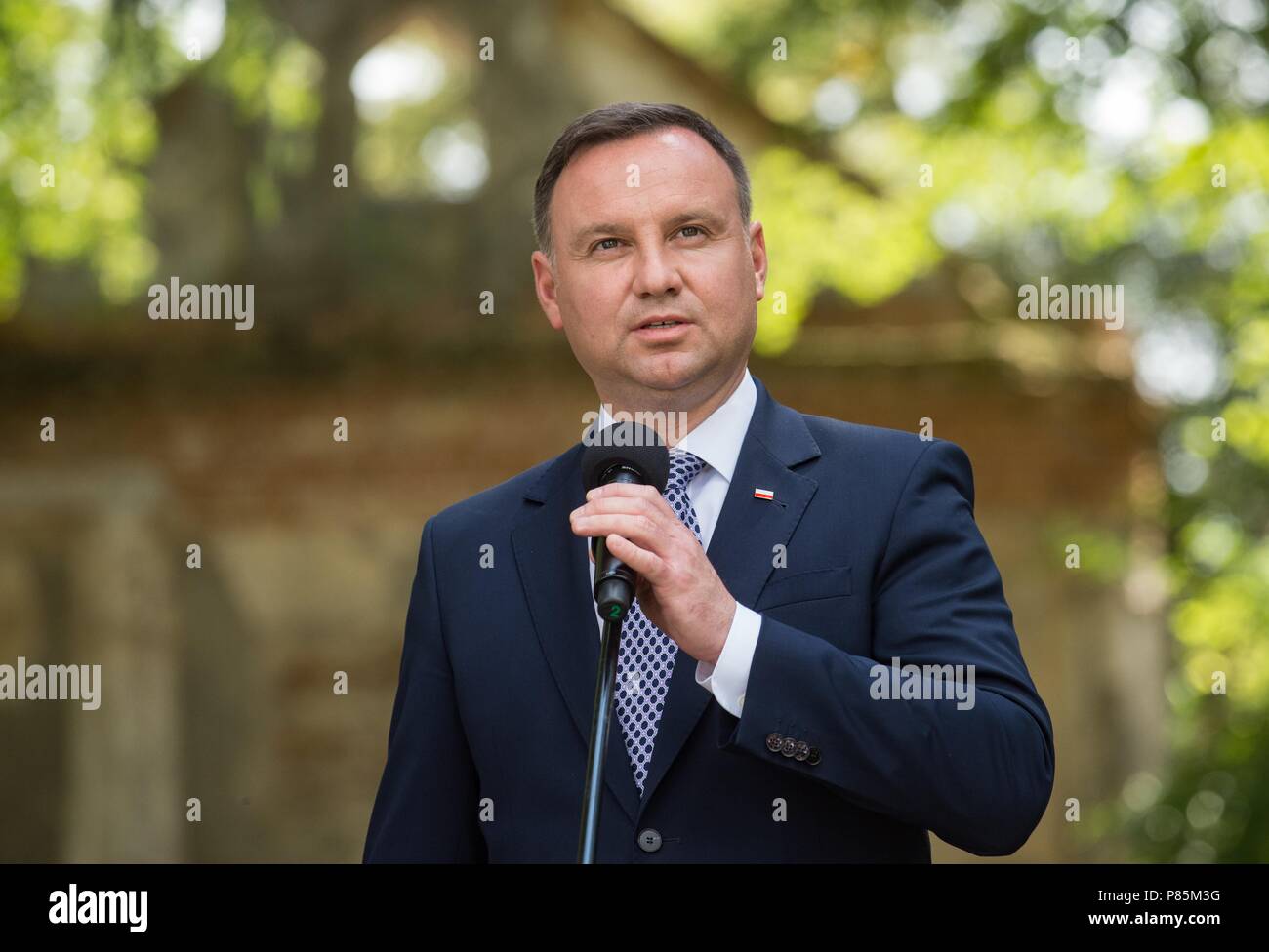 President of Poland Andrzej Duda takes part in 75th anniversary of ...
