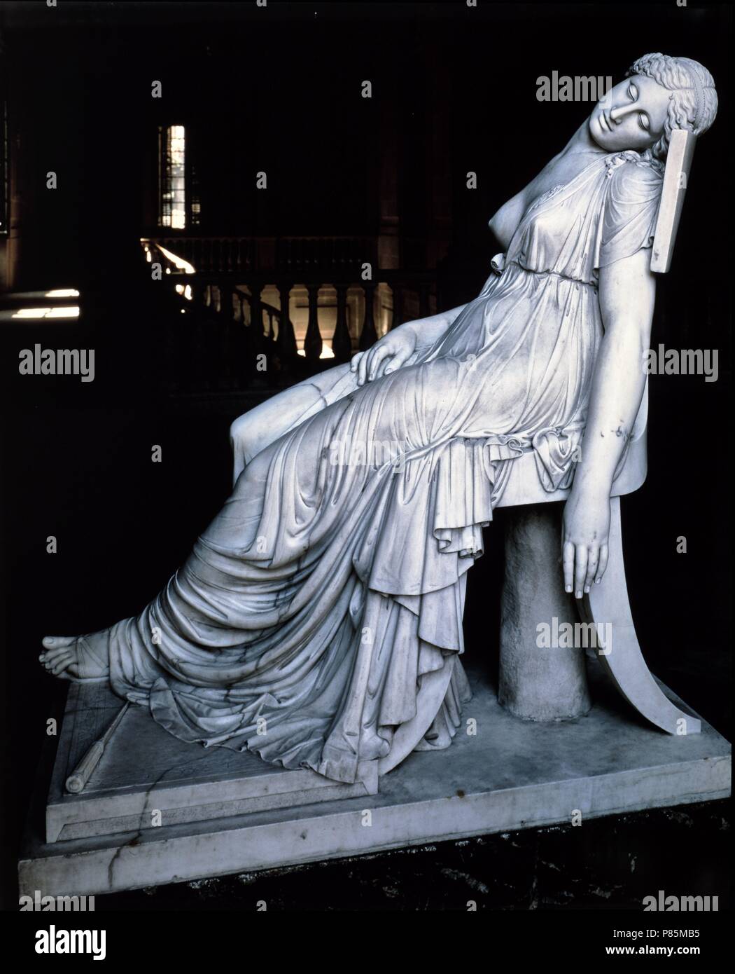 Lucrecia moribunda. Museum: LLOTJA DE BARCELONA Stock Photo - Alamy