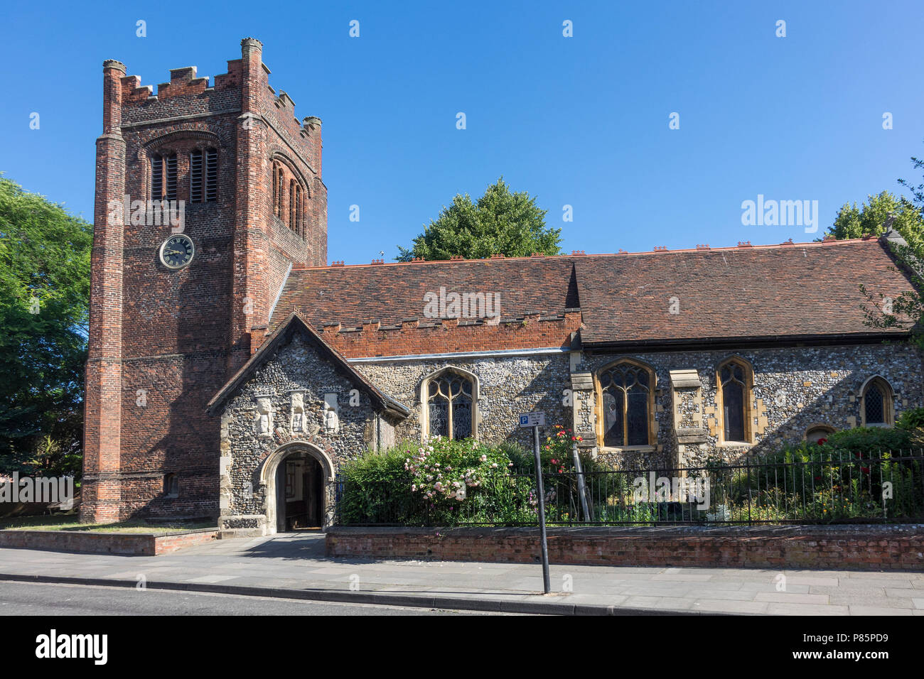 England, Suffolk, Ipswich, St.Mary at the Elms church Stock Photo - Alamy