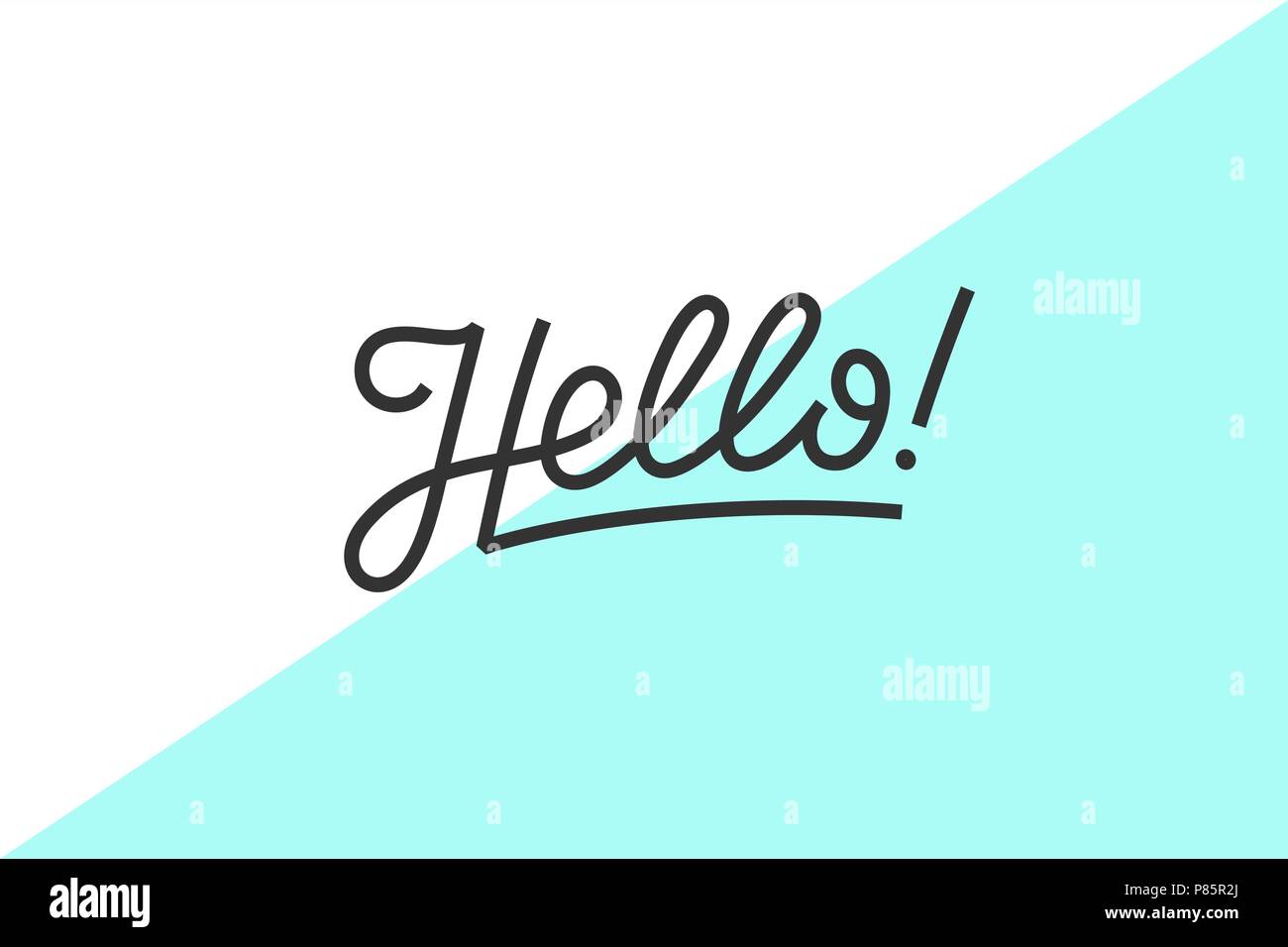 Script style lettering hi-res stock photography and images - Alamy