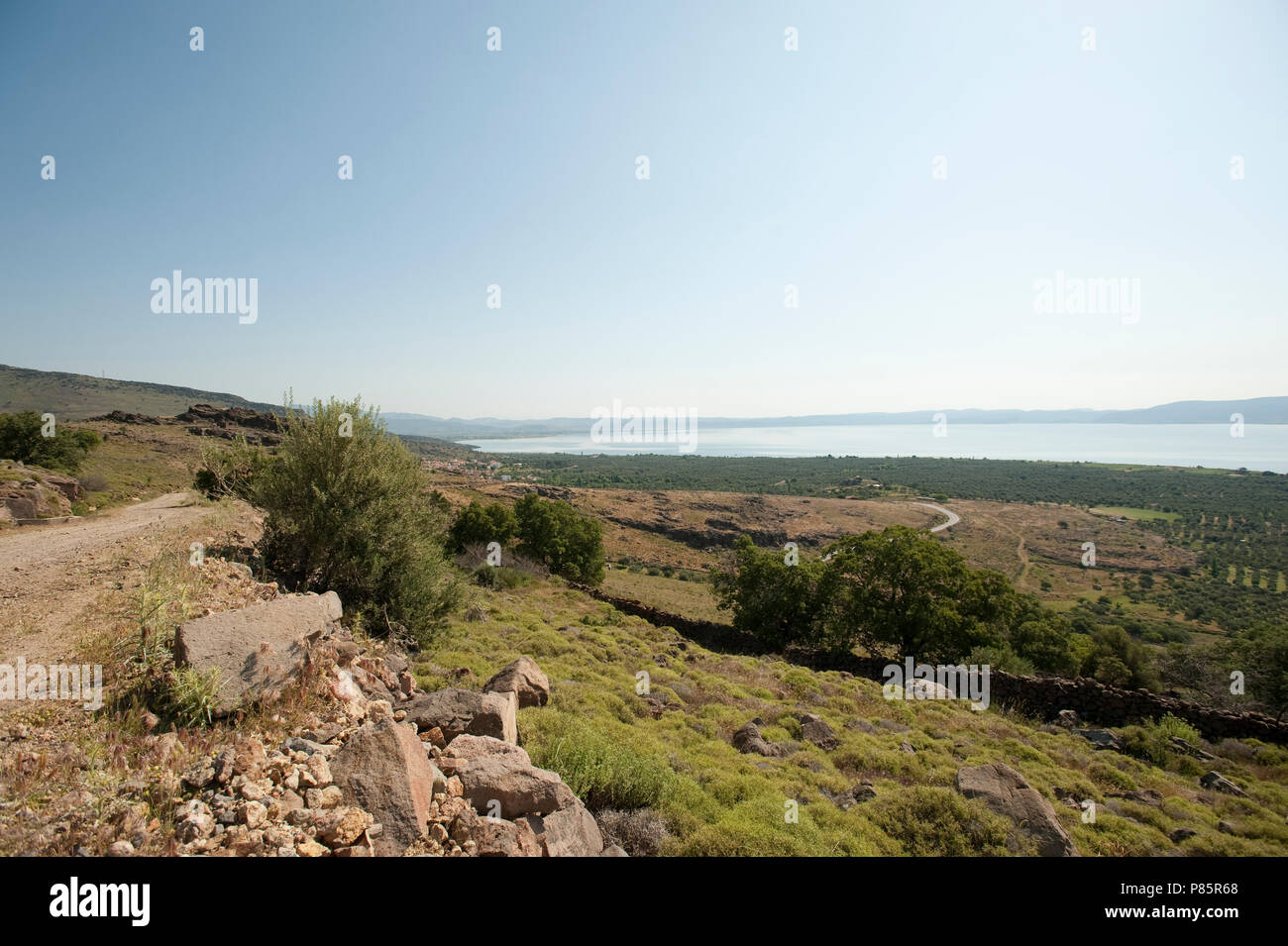 Landscape Lesvos, Greece Stock Photo - Alamy