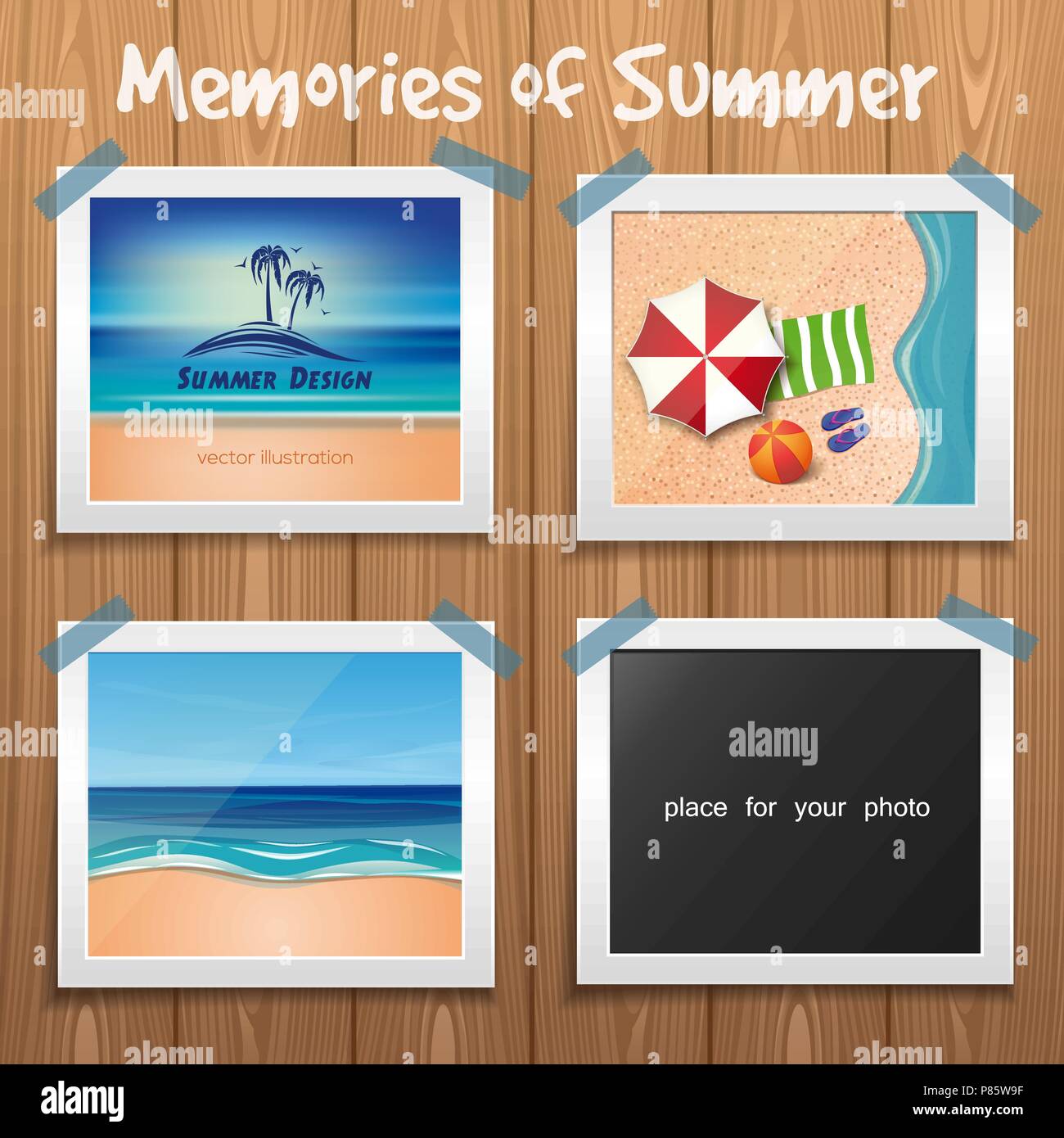 Vintage photograph rest Stock Vector Images - Alamy