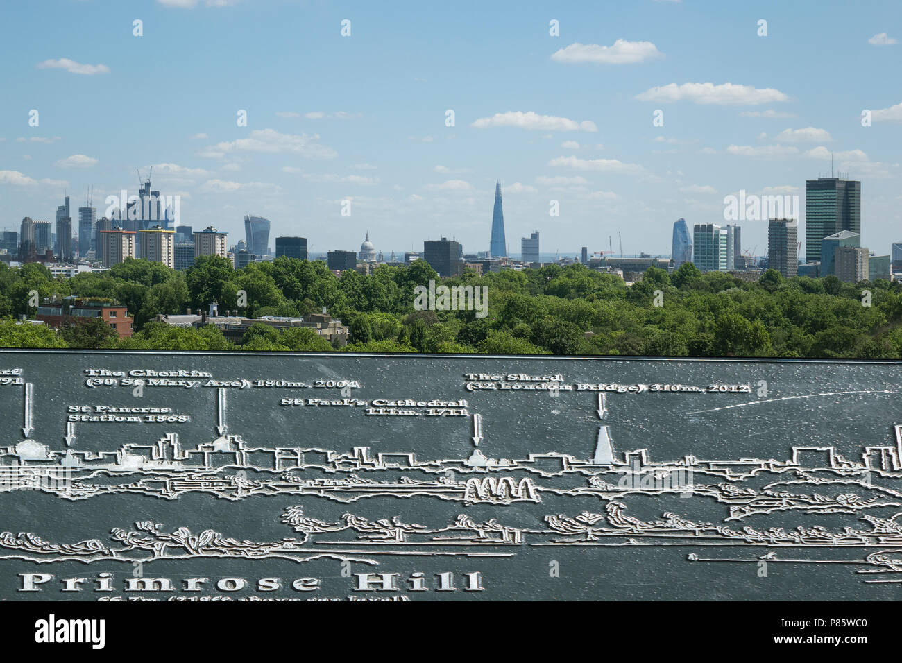 England. London, Primrose hill view Stock Photo - Alamy