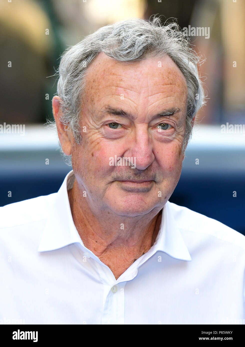 Nick Mason attending the premiere of Spitfire, held at the Curzon ...