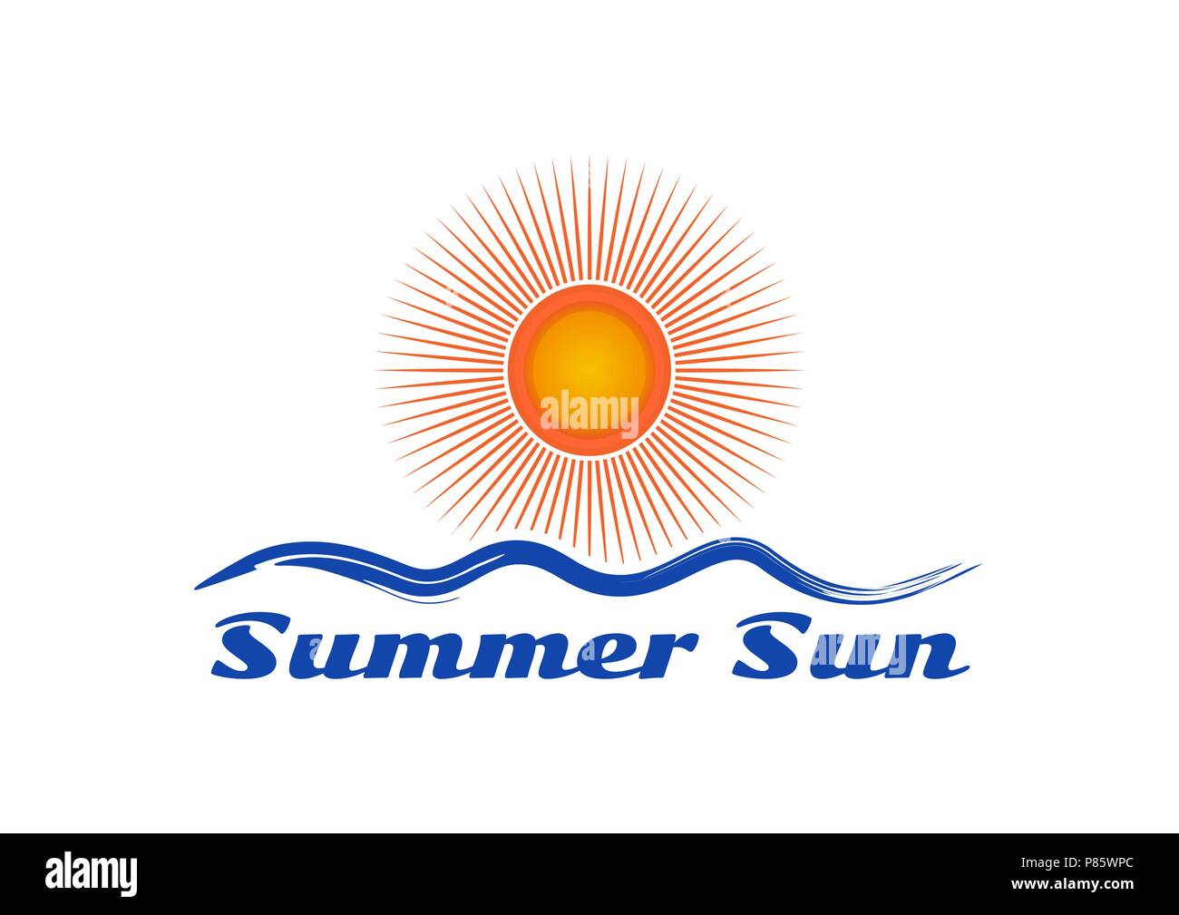 Summer Sun Logo Design