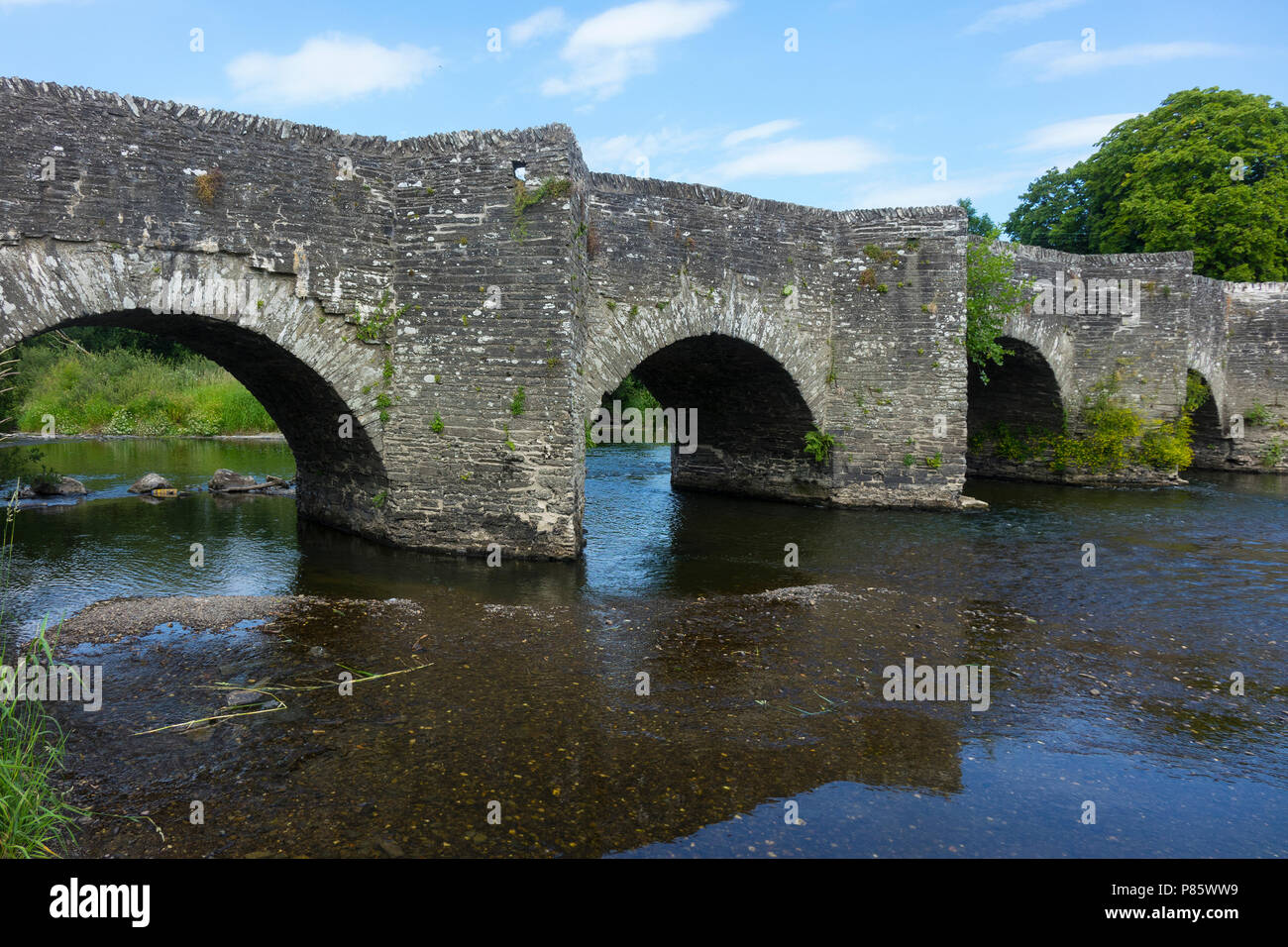 Llechryd river hi-res stock photography and images - Alamy