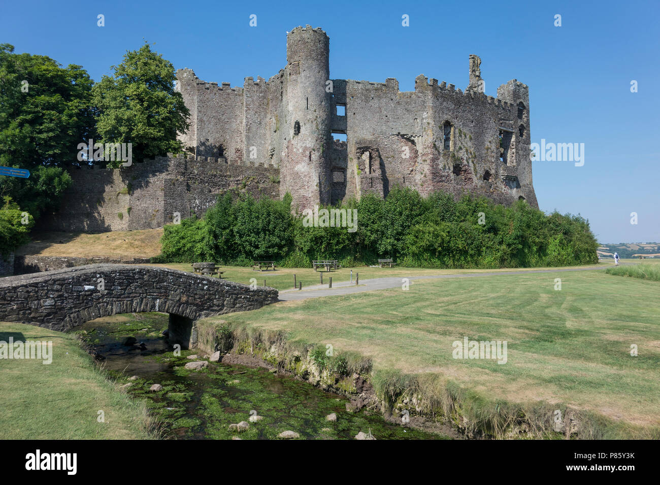 Laugharne wales hi-res stock photography and images - Alamy