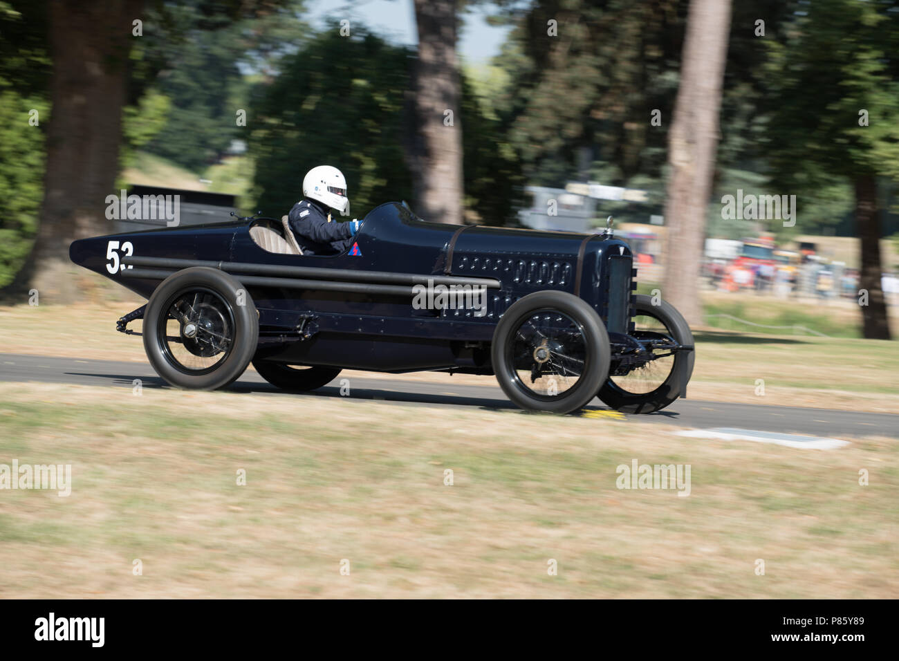 Classic car racing Stock Photo - Alamy