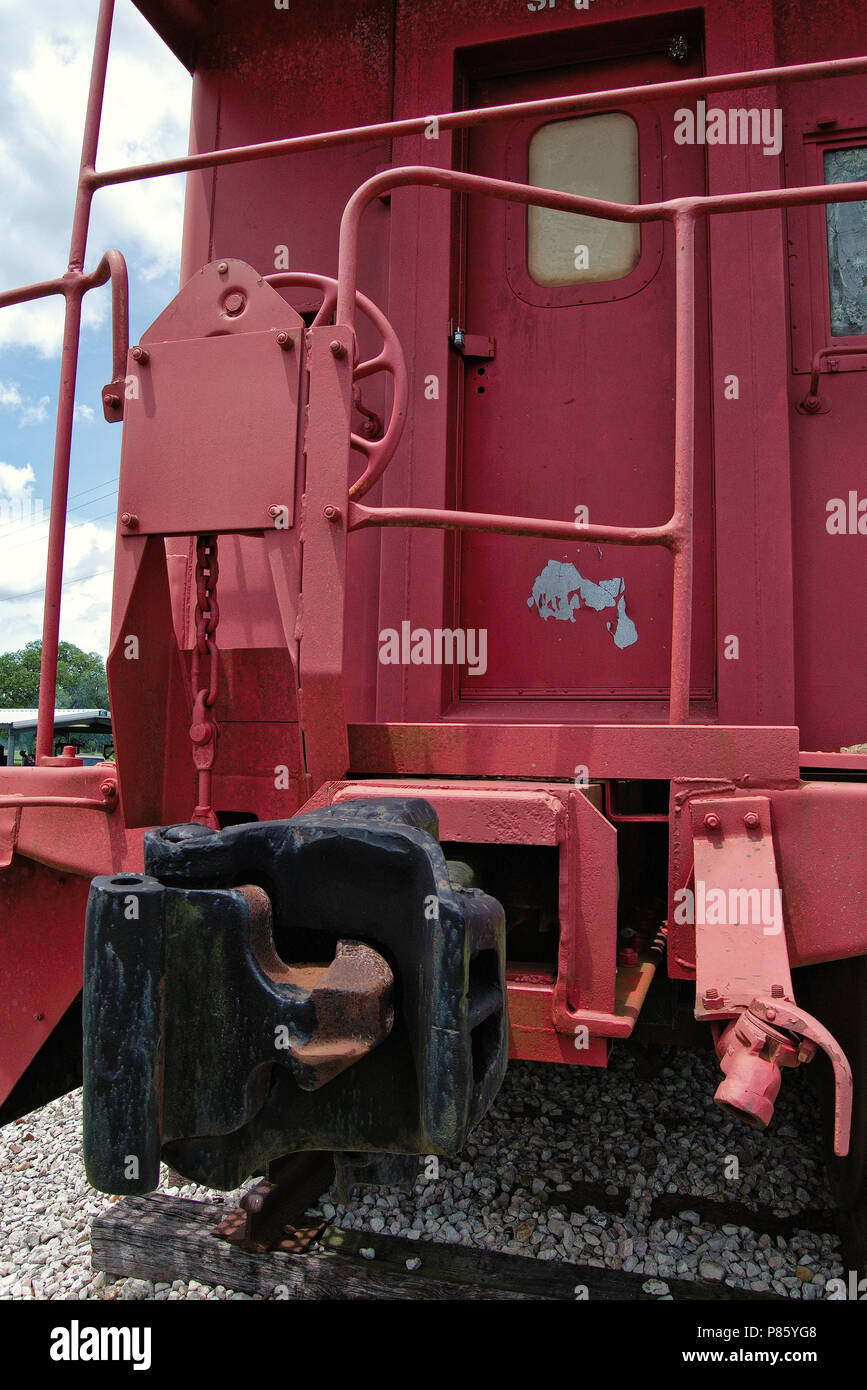 Southern Railroad Train Caboose High Resolution Stock Photography and Images - Alamy
