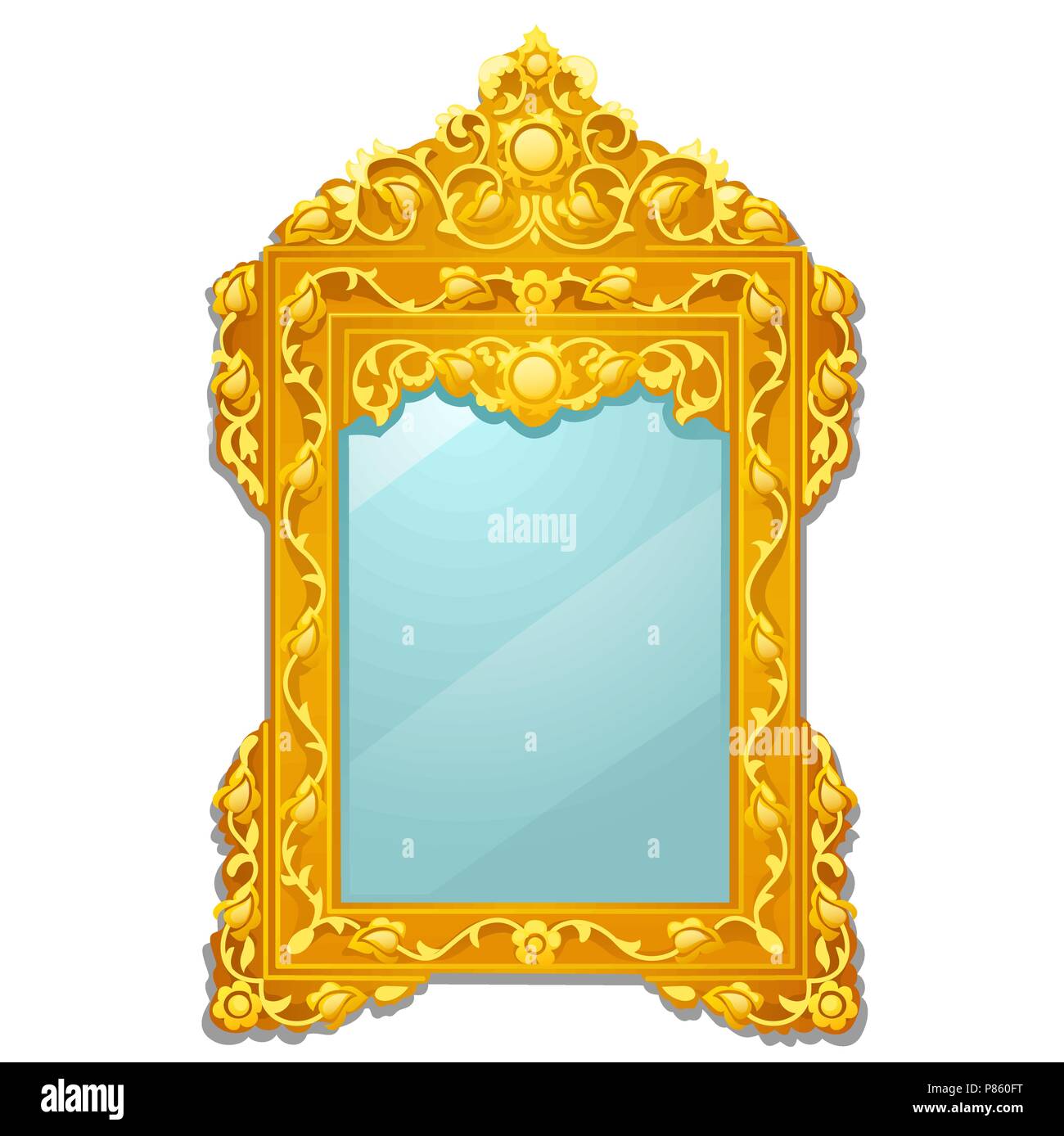 Mirror cartoon hi-res stock photography and images - Alamy