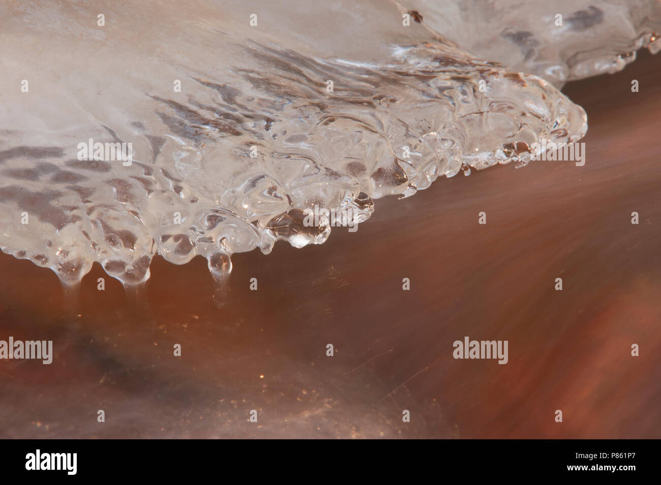 Water en ijs; Water and Ice Stock Photo - Alamy