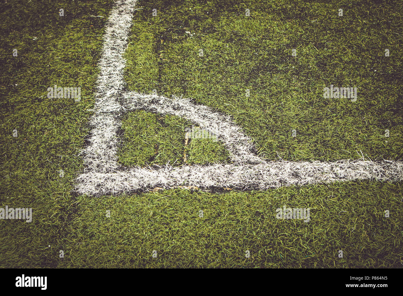 Corner of a football (soccer) Texture background for design Stock Photo ...