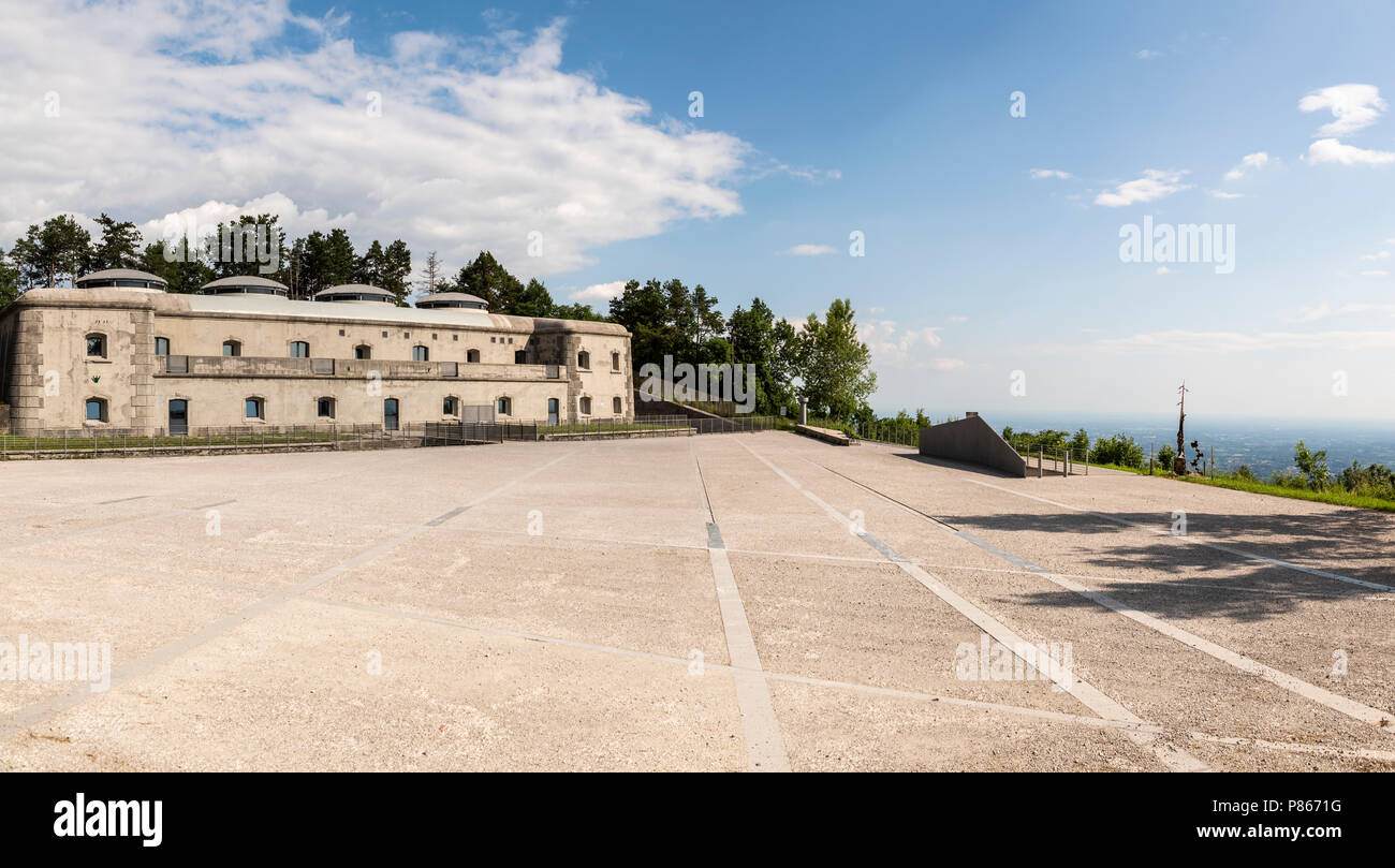 Fort of Mt. Bernadia-Lonza, near Tarcento, Italy Stock Photo - Alamy
