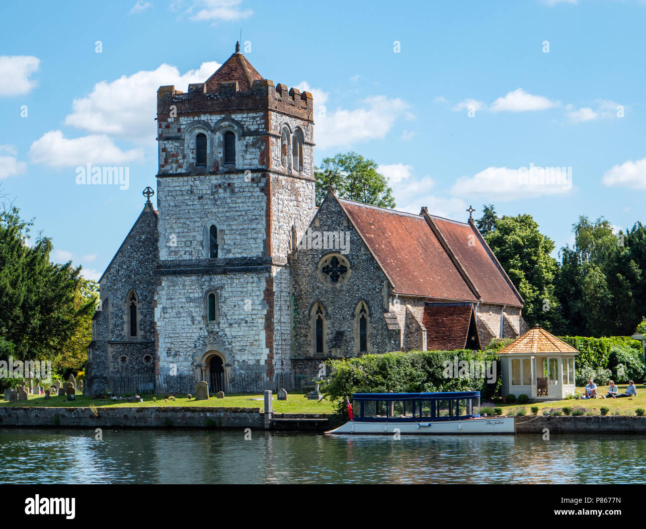 All Saints Church Bisham, on the River Thames, Bisham, Berkshire ...