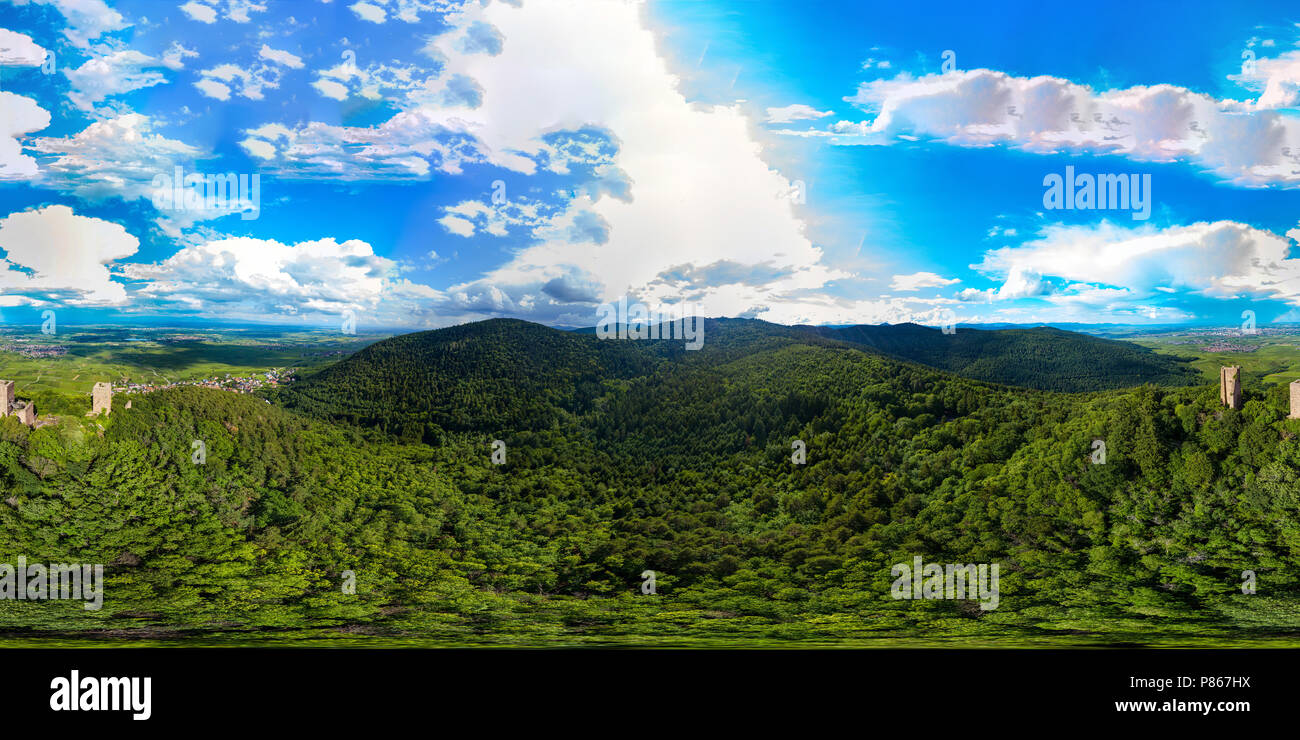 360 degree panorama france hi-res stock photography and images - Alamy