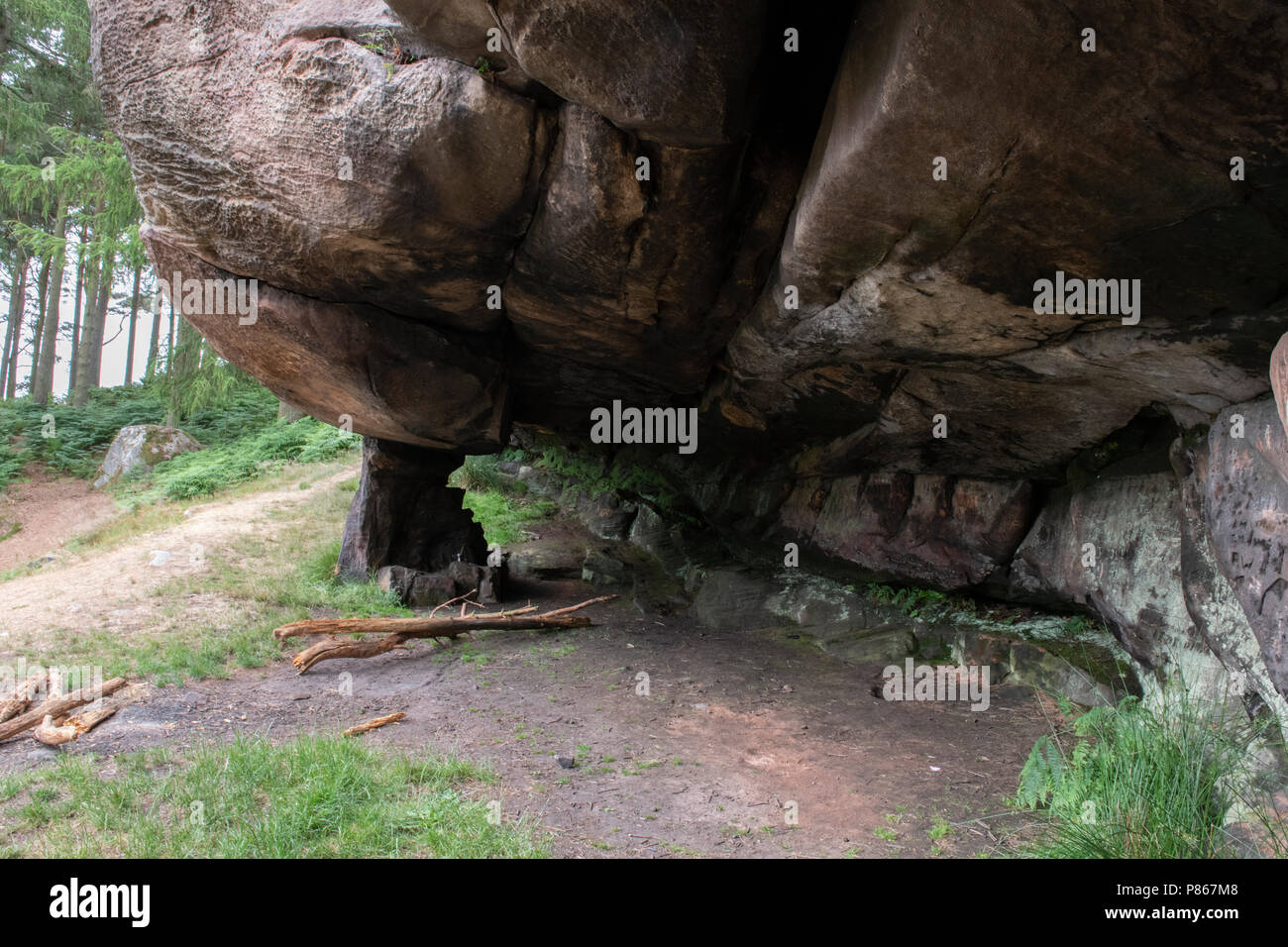 St cuthbert cave hi-res stock photography and images - Alamy