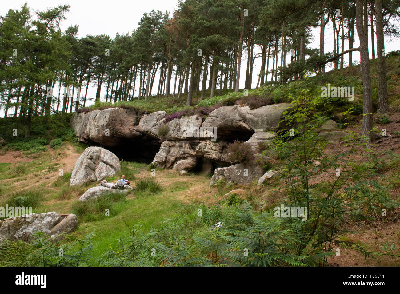 St cuthbert cave hi-res stock photography and images - Alamy