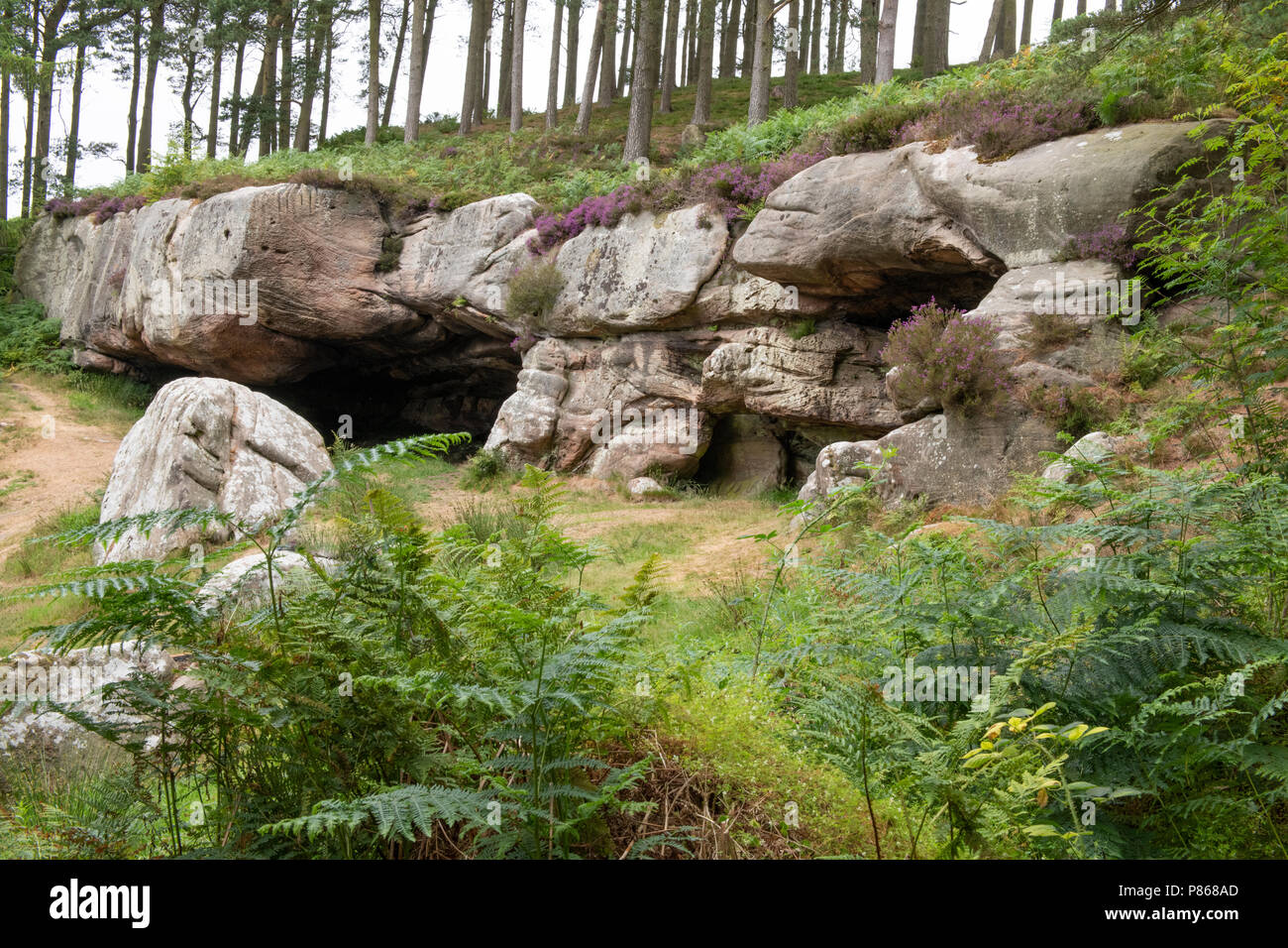 St cuthbert cave hi-res stock photography and images - Alamy
