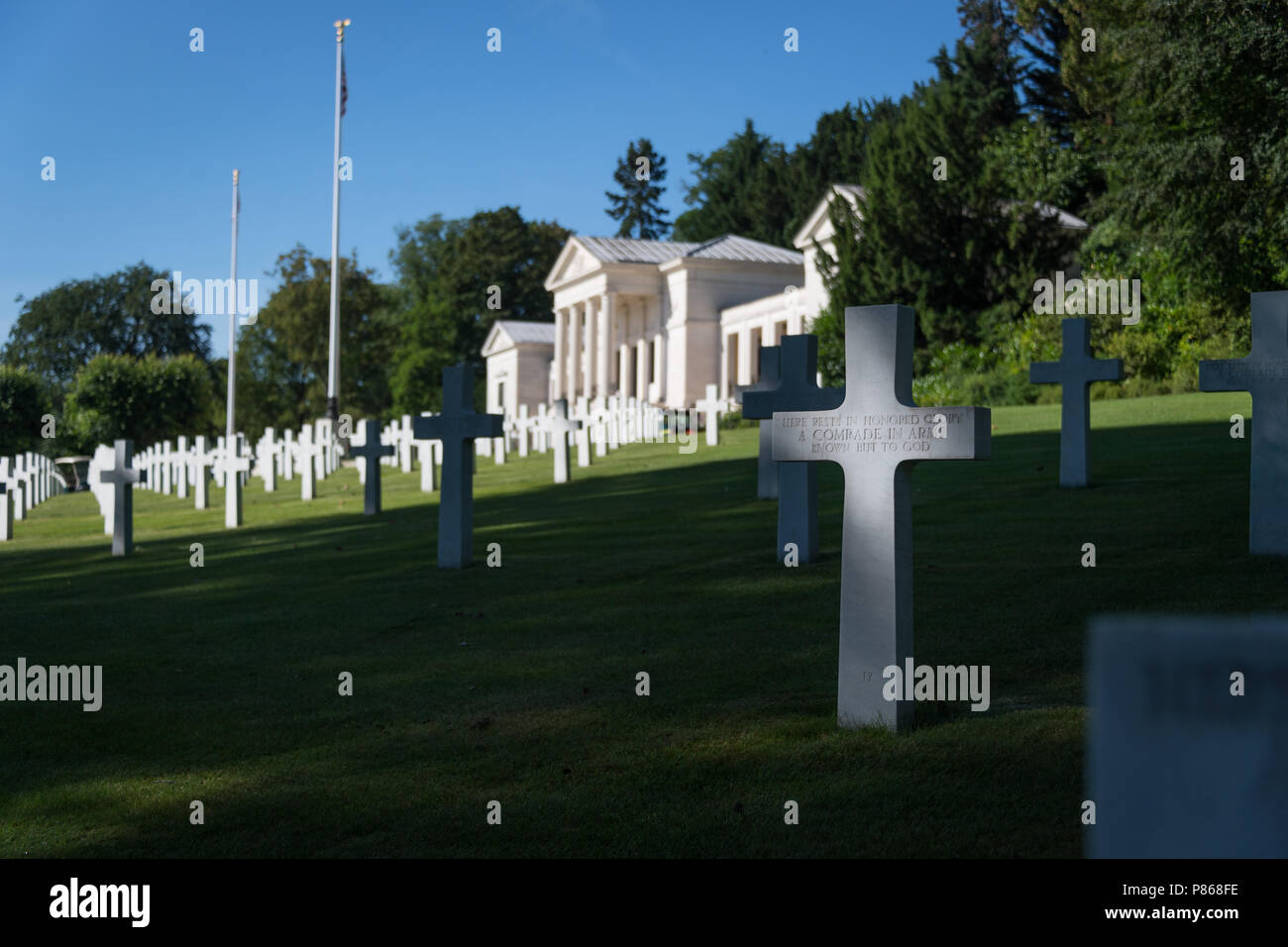 American military cemetery hi-res stock photography and images - Alamy