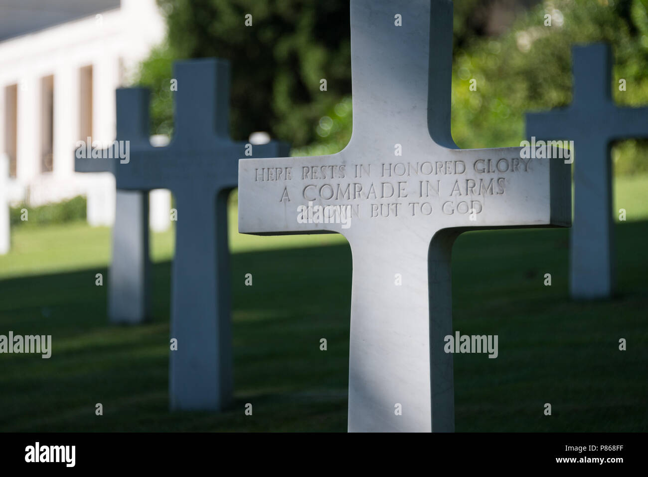 Us military cemetery hi-res stock photography and images - Alamy