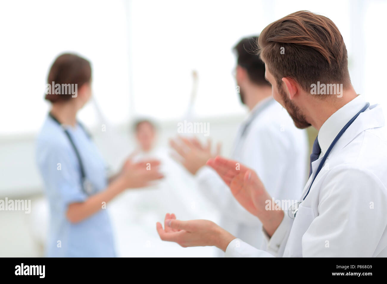 Background image healthcare team hi-res stock photography and images ...