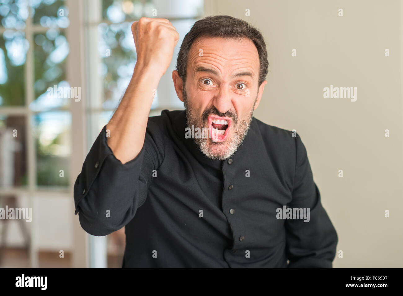 Evil priest hi-res stock photography and images - Alamy