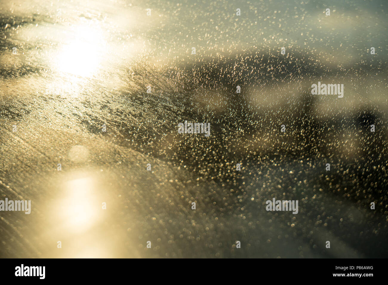 Wet windshield hi-res stock photography and images - Alamy