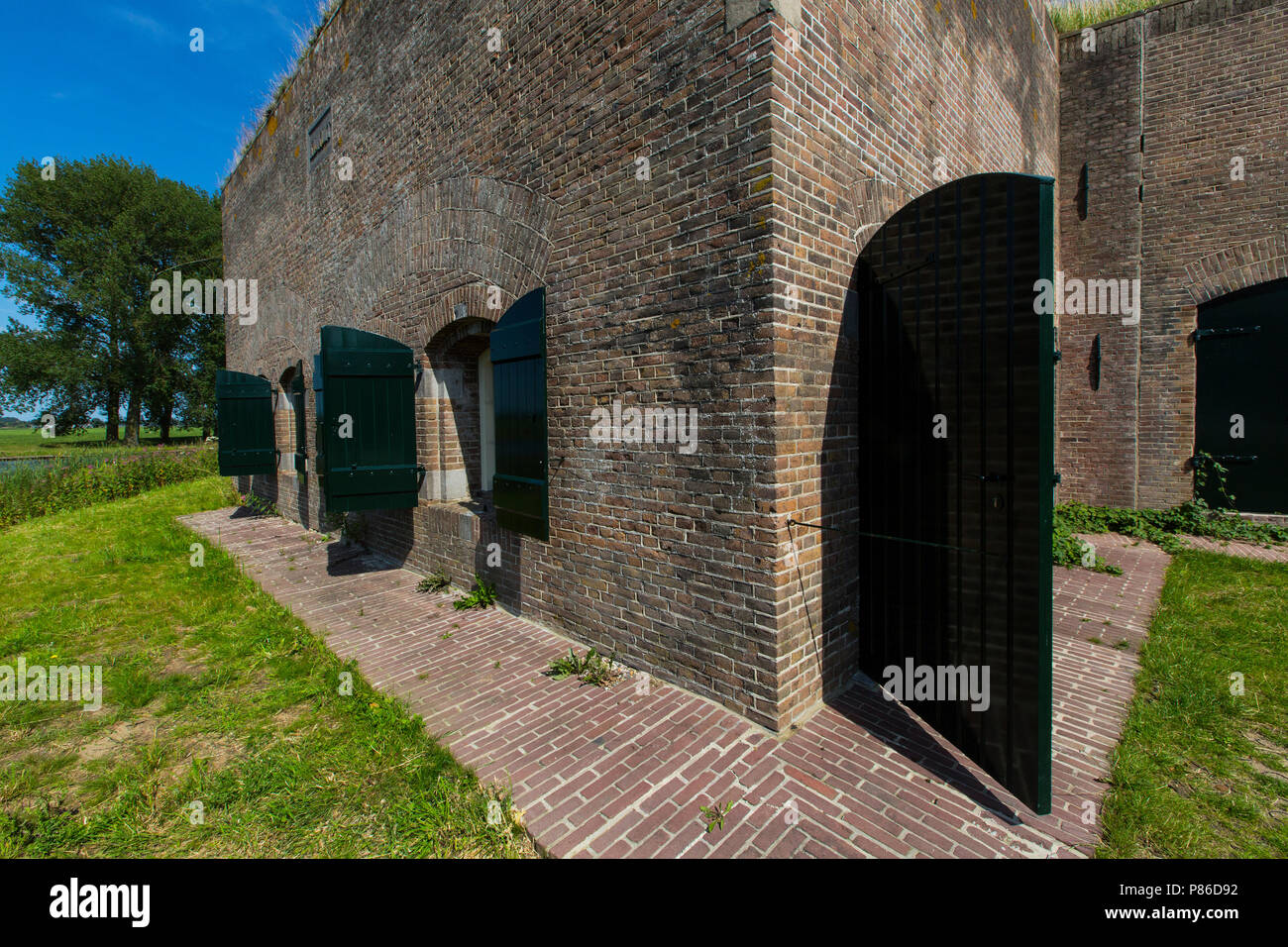 Fort Kijkuit Nieuwe Hollandse Waterlinie, New Dutch Waterline Stock ...