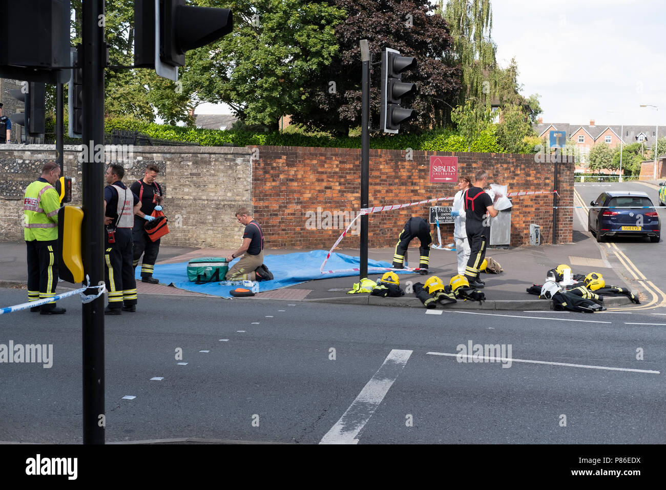 Emergency services and incident response units hi-res stock photography ...
