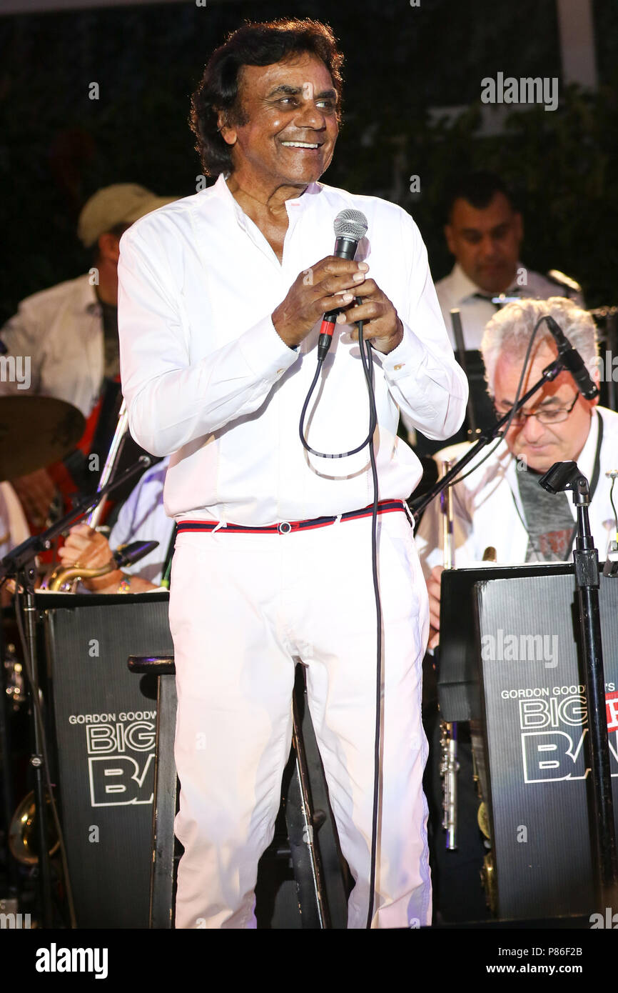 Newport Beach, California, USA. 8th July, 2018. Johnny Mathis ...