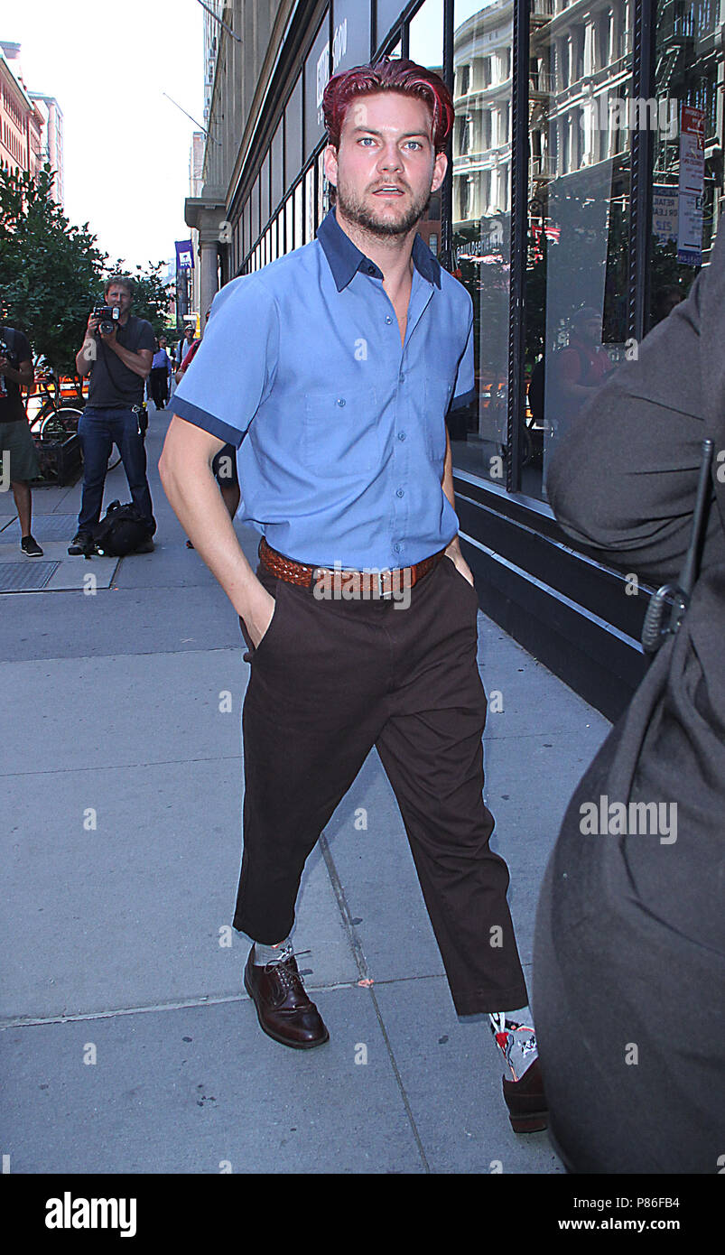 NEW YORK, NY July 09: Jake Weary at Build Series promoting the new ...