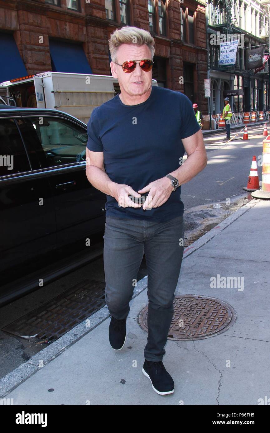 New York, NY, USA. 9th July, 2018. Gordon Ramsay at BUILD SERIES on ...