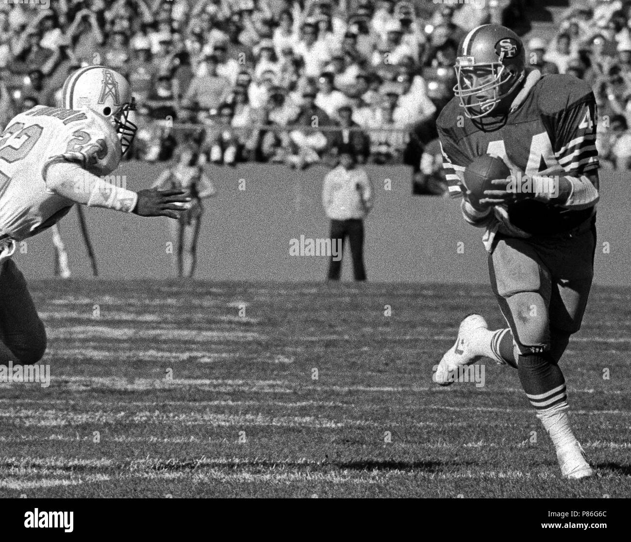 49ers helmet Black and White Stock Photos & Images - Alamy