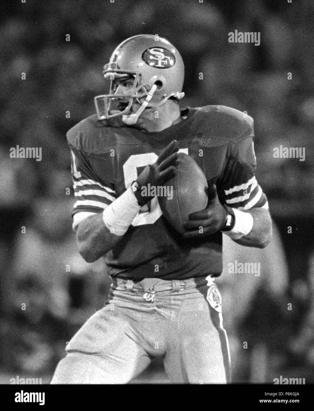 49ers helmet Black and White Stock Photos & Images - Alamy