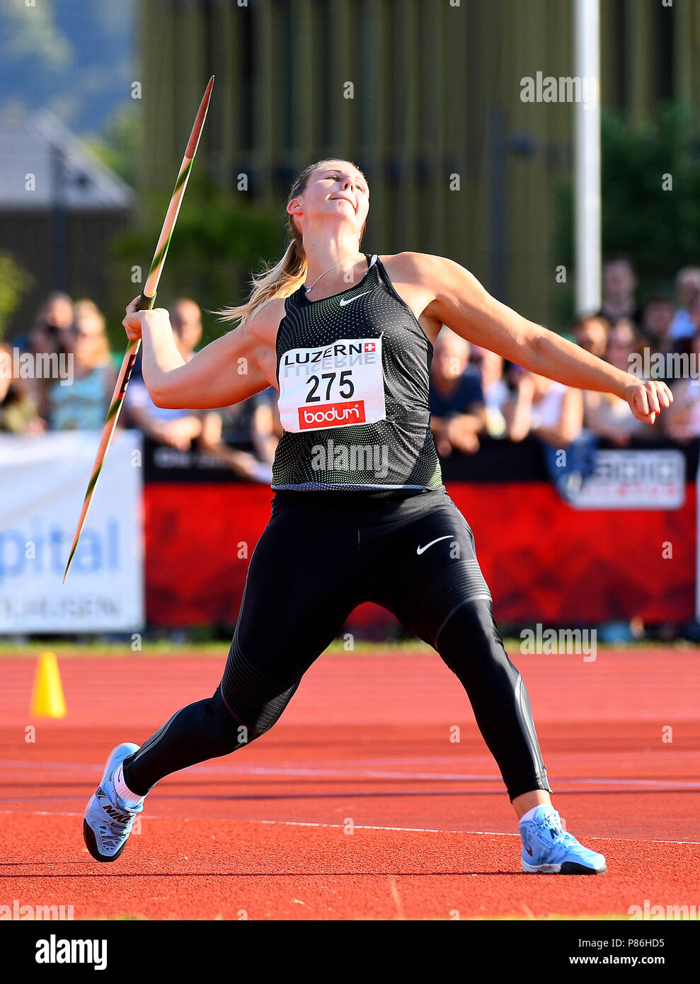 Stadion Allmend, Lucerne, Switzerland. 9th July, 2018. Spitzen ...
