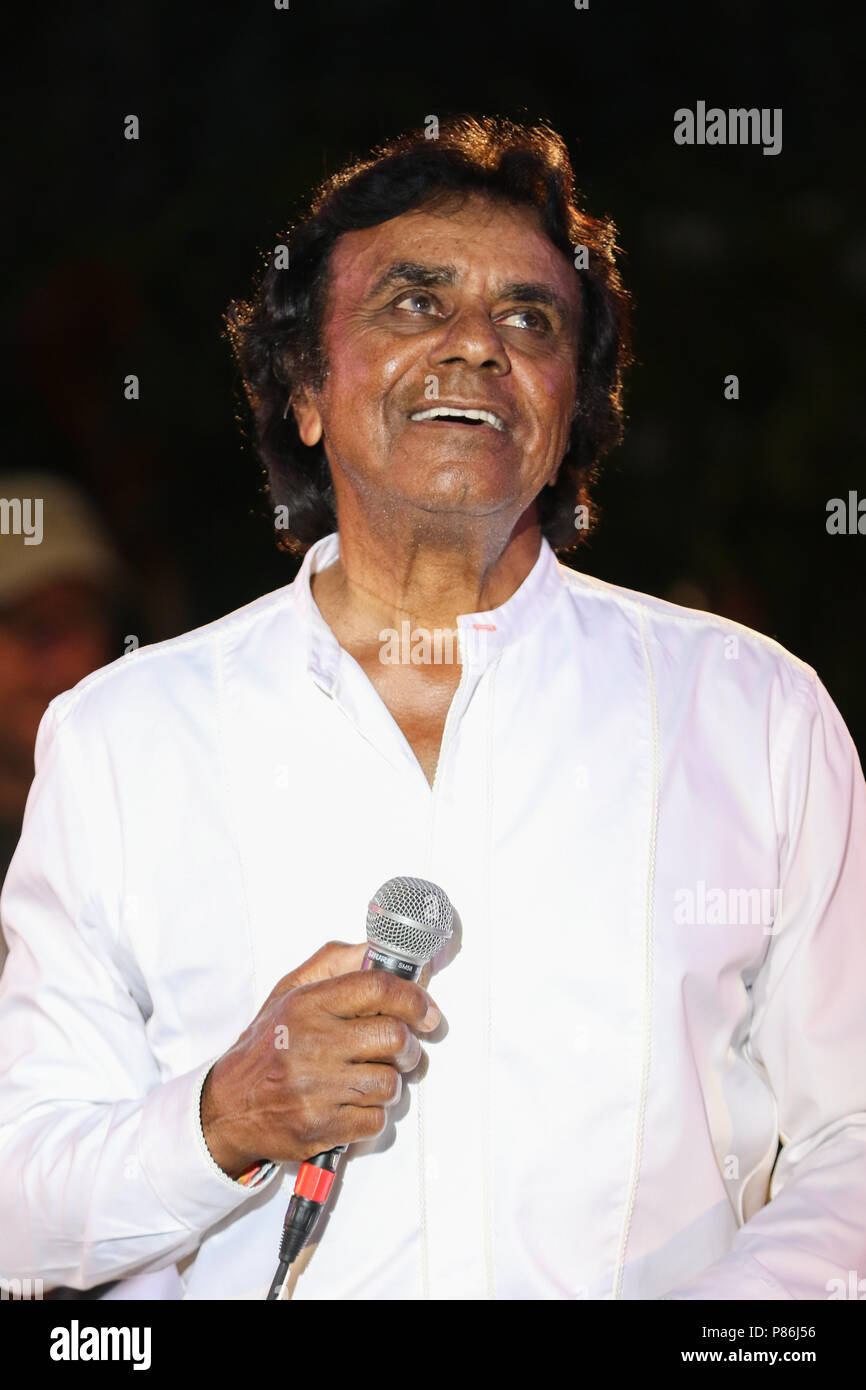 Newport Beach, California, USA. 8th July, 2018. Johnny Mathis ...