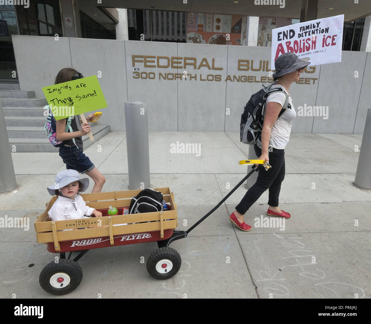 Children's protest parade hi-res stock photography and images - Alamy