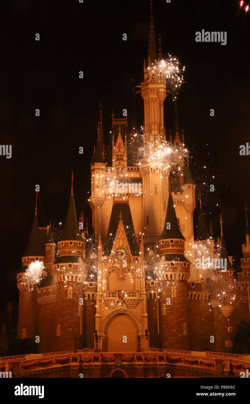 Disney Castle On Fire