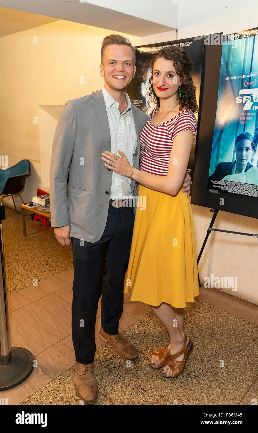 New York, NY - July 9, 2018: Tim Chaffee & Rebecca Bex Odorisio attend ...