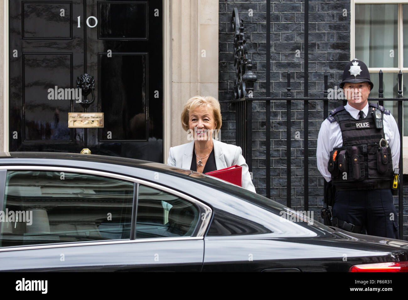 London, UK. 10th July, 2018. Andrea Leadsom MP, Lord President of the ...