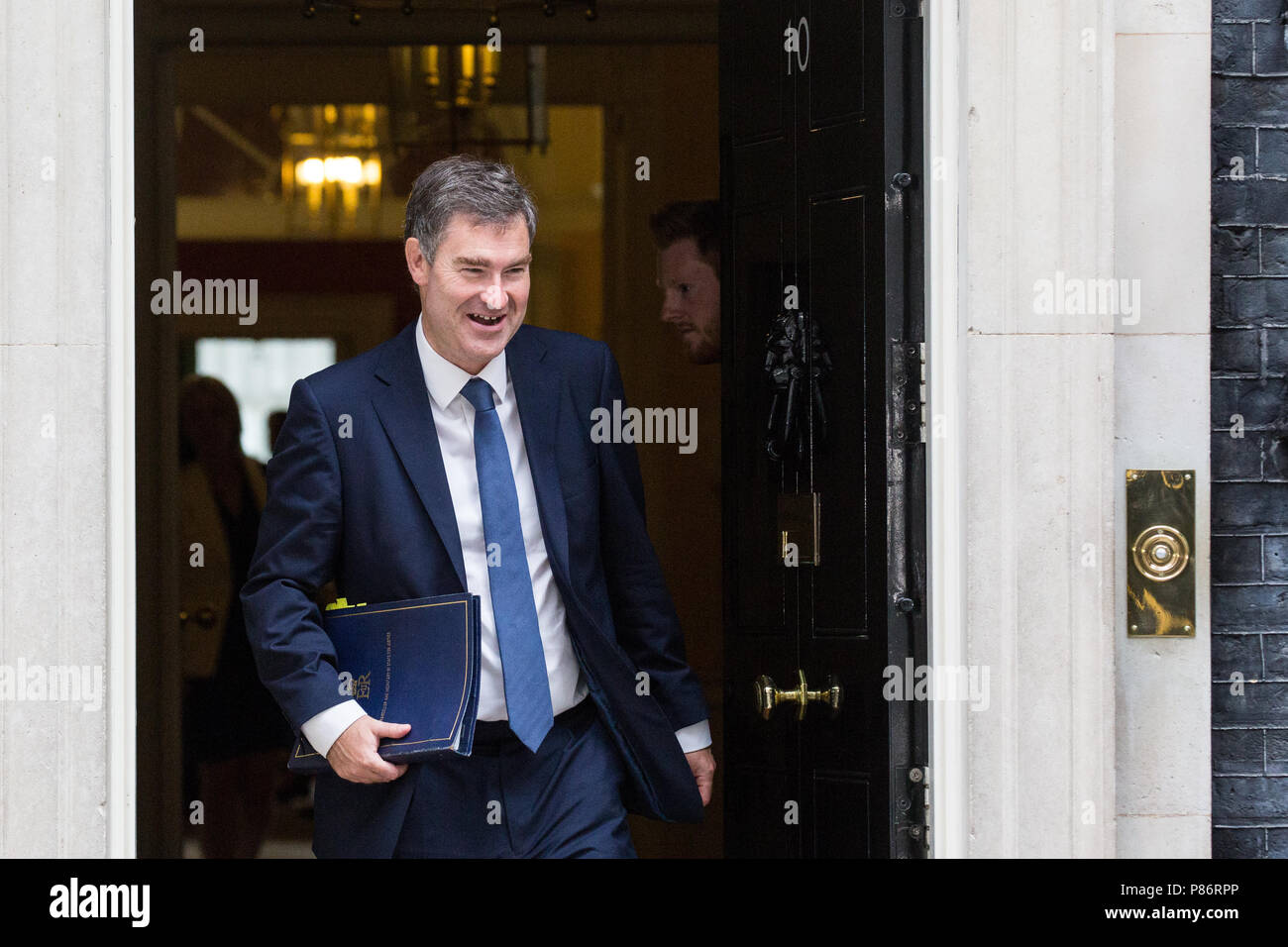 London, UK. 10th July, 2018. David Gauke MP, Lord Chancellor and ...