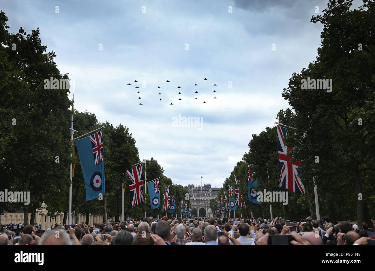 Formation of raf typhoons hi-res stock photography and images - Alamy