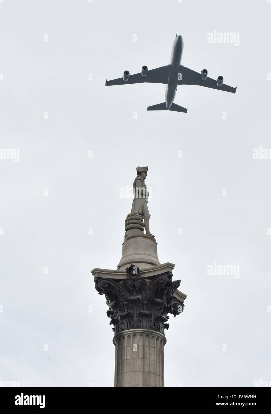 Raf 100th anniversary fly past hi-res stock photography and images - Alamy