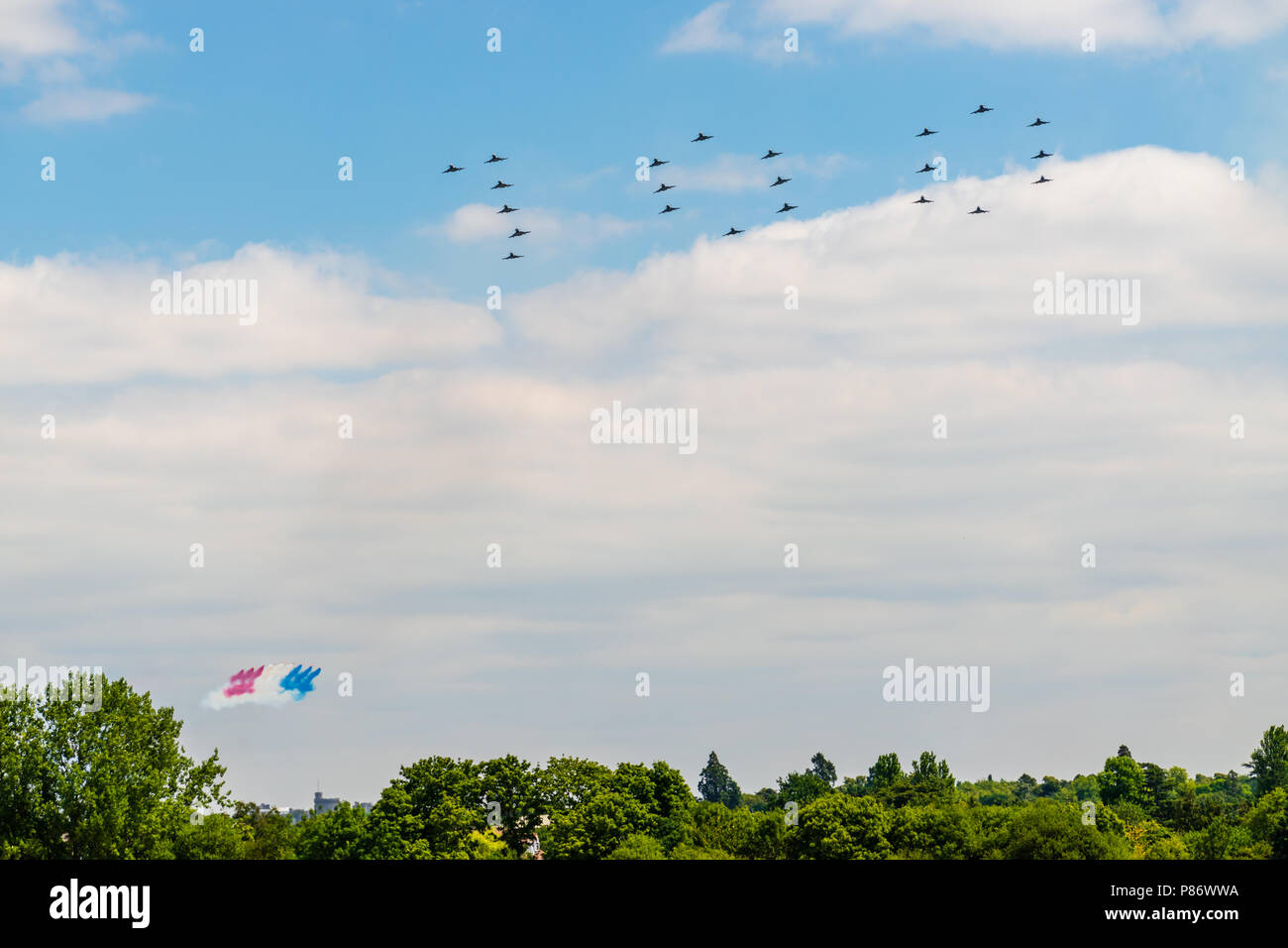 Formation of raf typhoons hi-res stock photography and images - Alamy