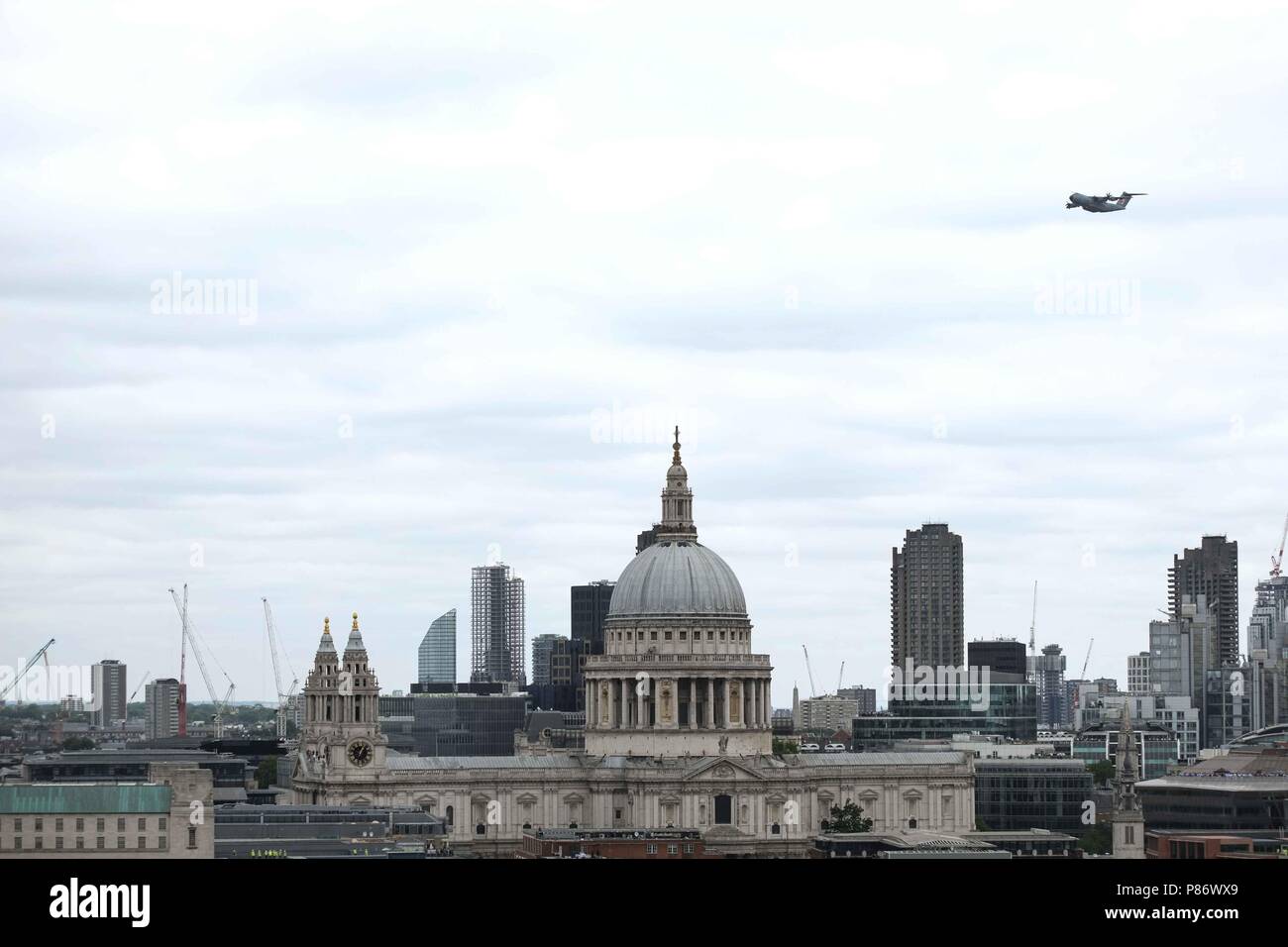 Raf 100th anniversary fly past hi-res stock photography and images - Alamy