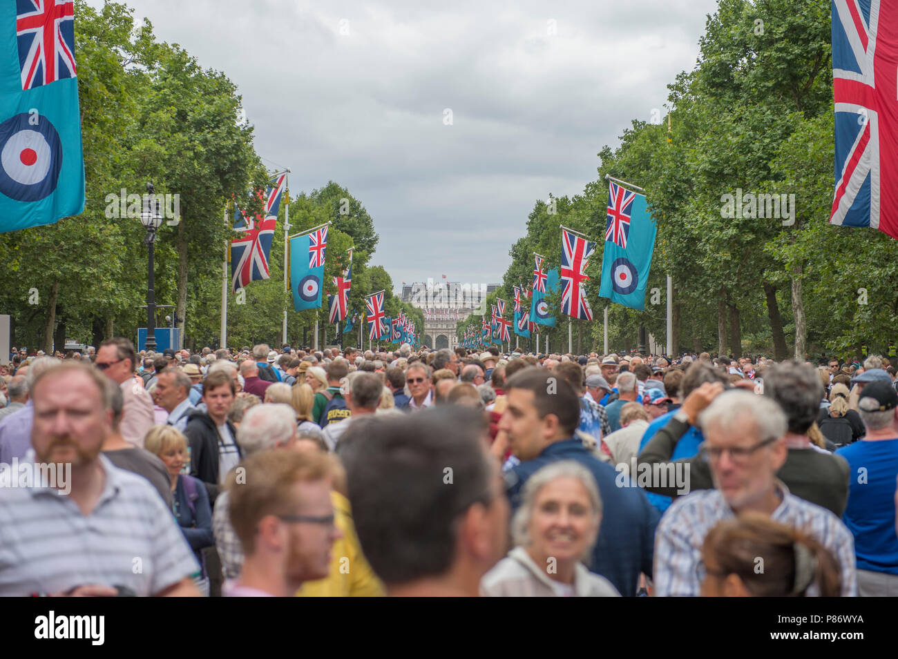 Raf100 centenary celebrations hi-res stock photography and images - Alamy