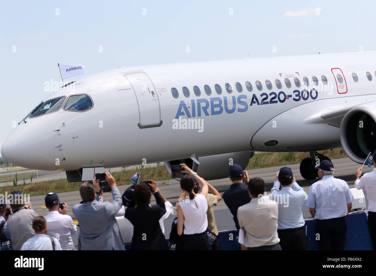 Toulouse ( France) July 10th, 2015 ; Presentation of the new Airbus ...