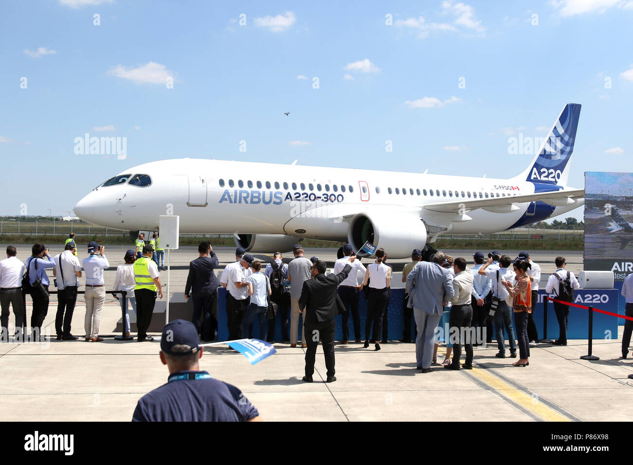 Toulouse ( France) July 10th, 2015 ; Presentation of the new Airbus ...